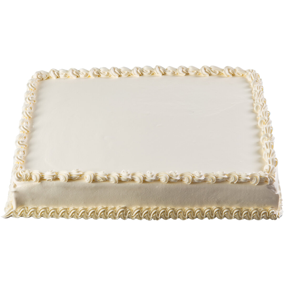 Blank Sheet Cake